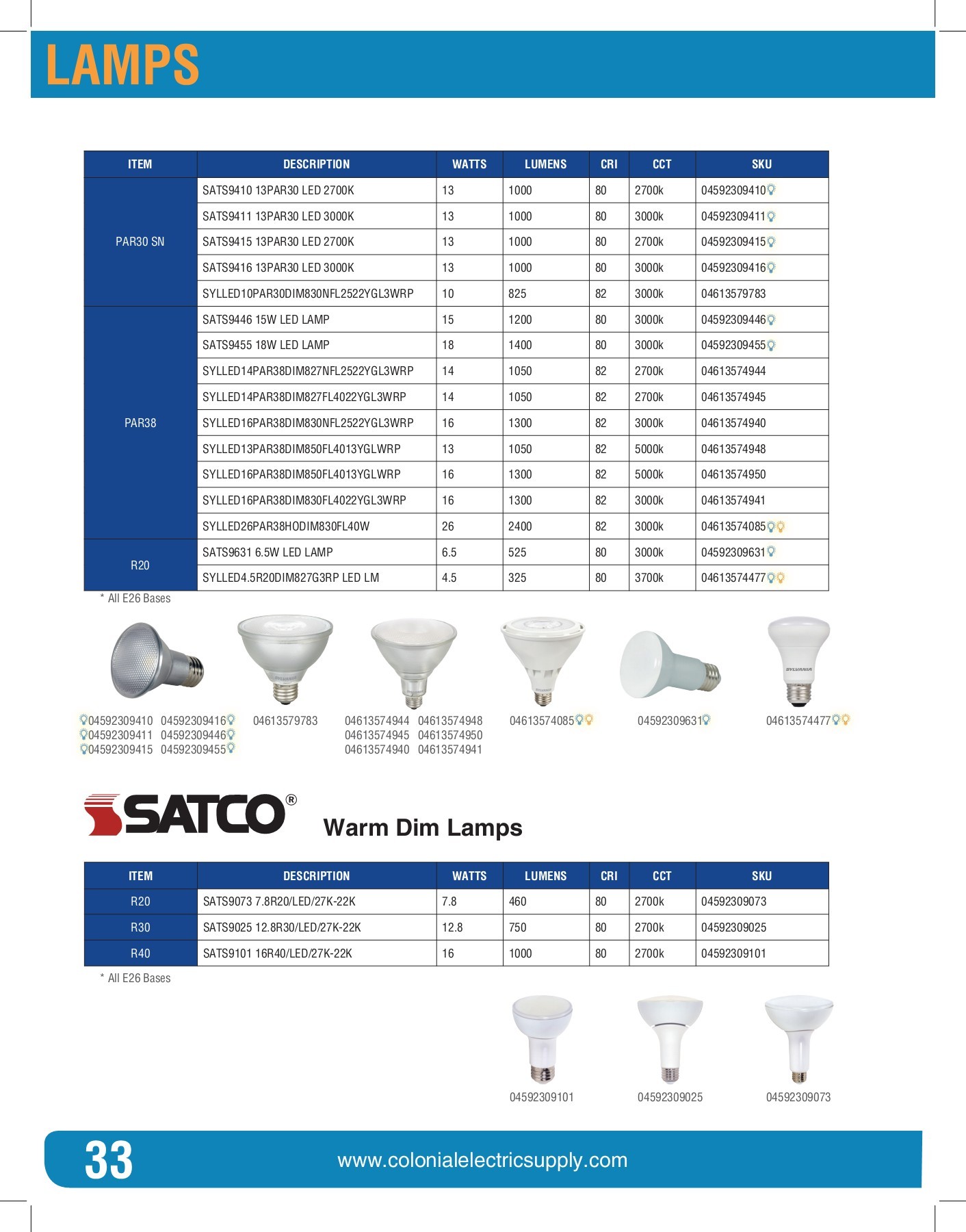 LED Catalog Version 2 Draft - Colonial Electric - Page 40 | Flip PDF ...