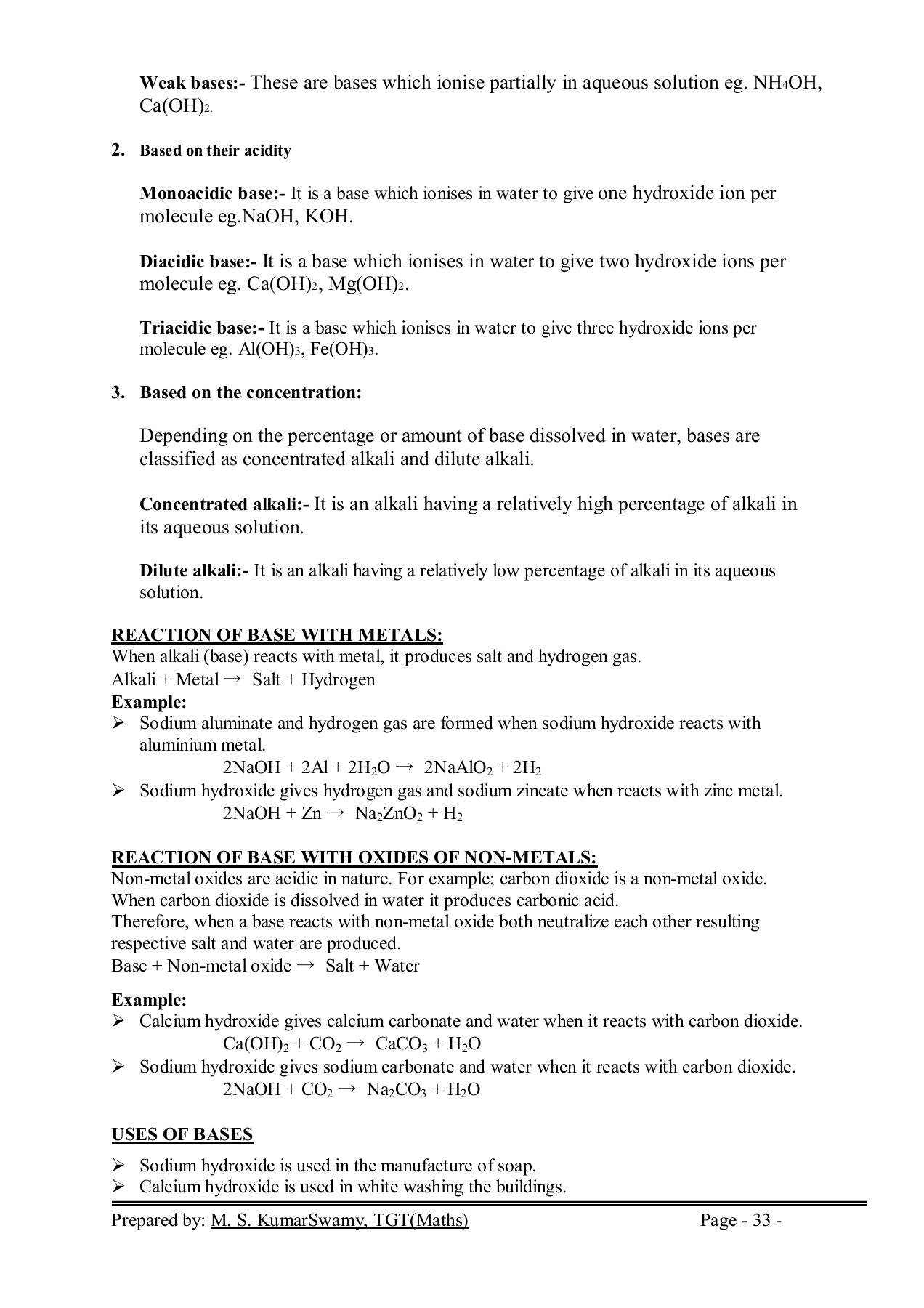 chemistry-class-x - amokshakhatri - Page 36 | Flip PDF Online | PubHTML5
