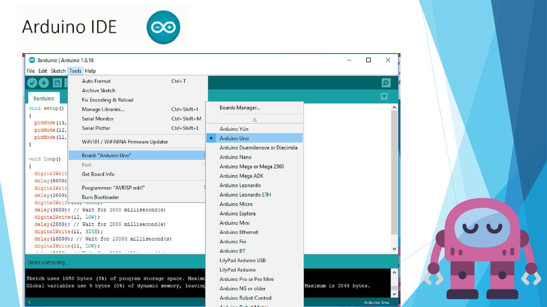 การออกเเบบวงจรเเละเขียนโปรแกรม ด้วย Arduino Uno R3 - Kruboy Coding ...