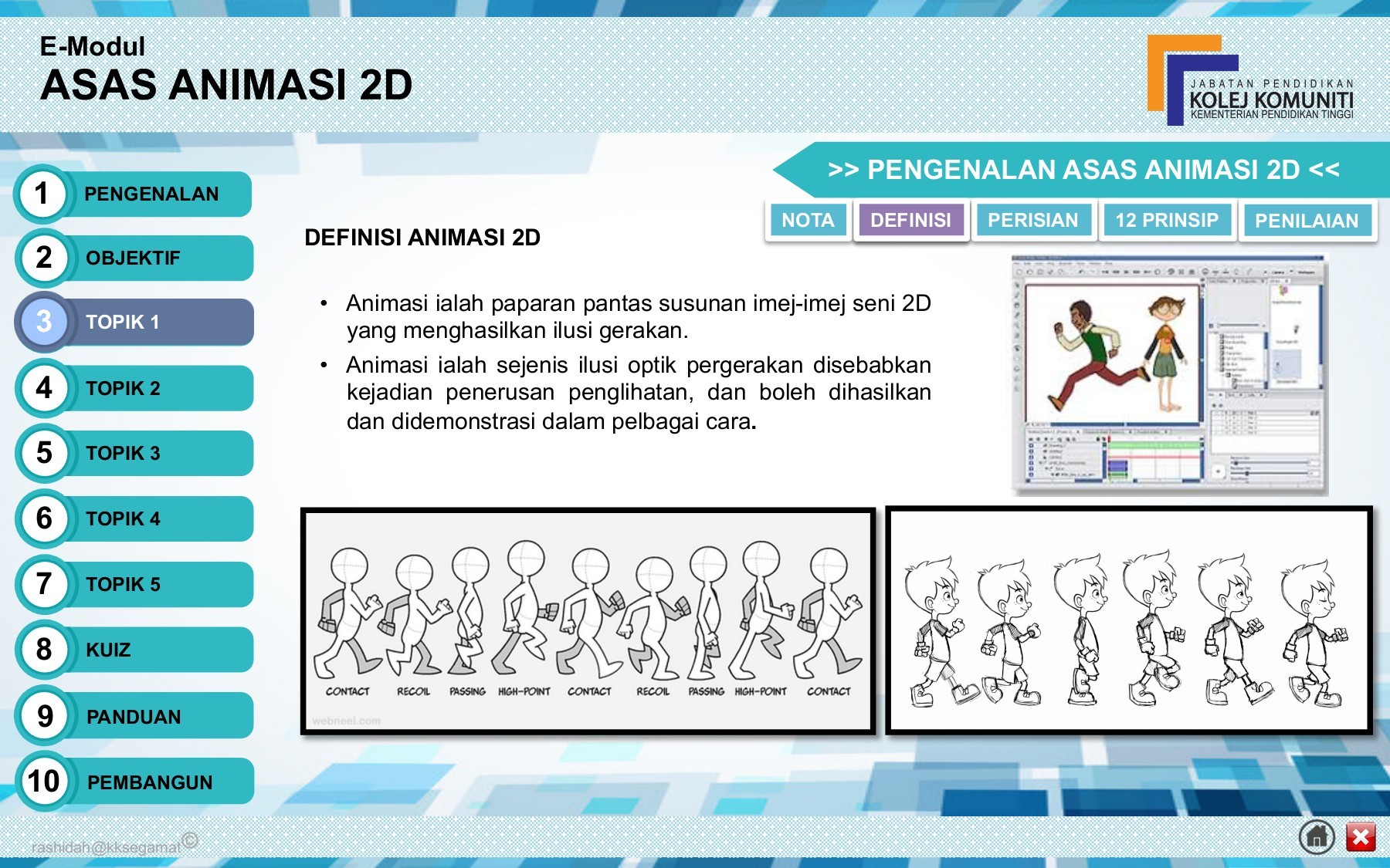 E-Modul Asas Animasi 2D - rashidah.lip - Page 8 | Flip PDF Online ...