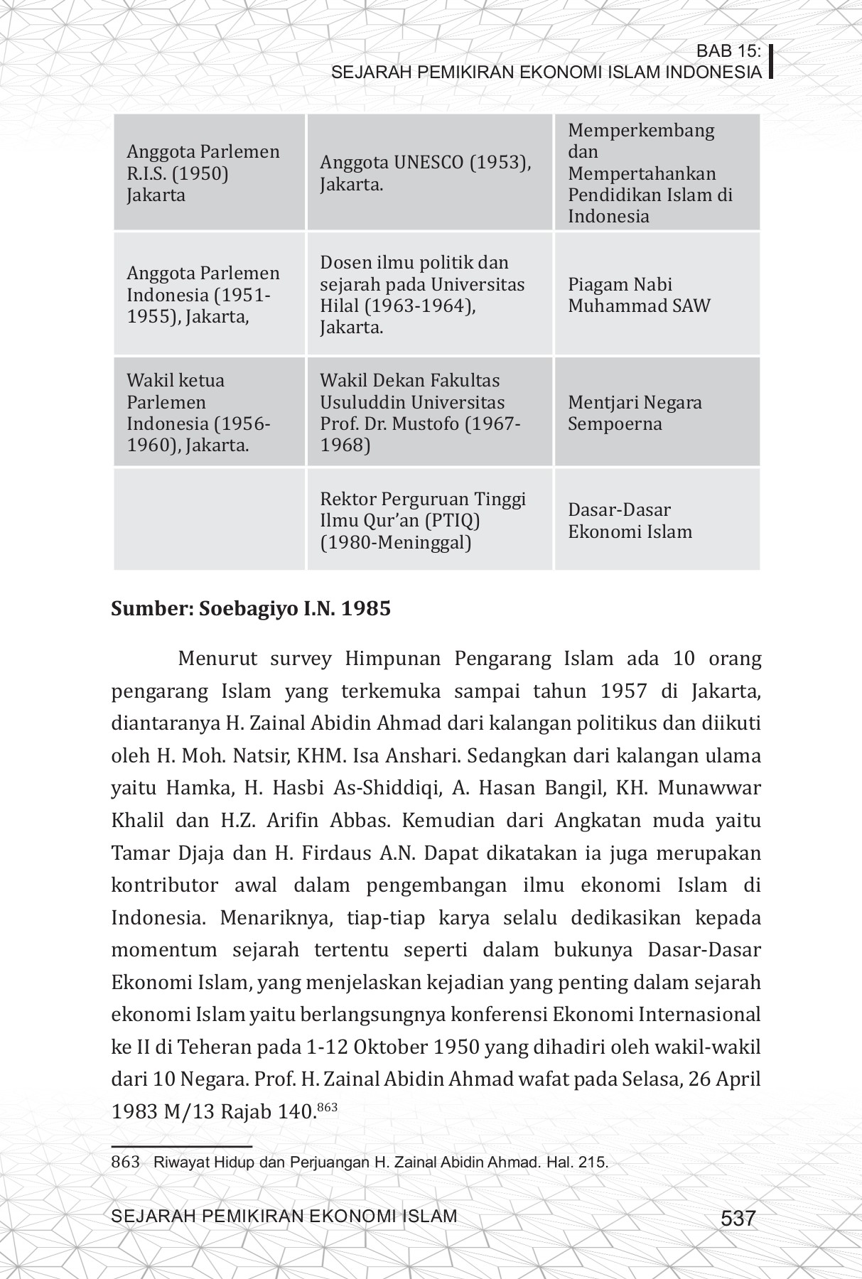 Sejarah Pemikiran Ekonomi Islam - JAHARUDDIN - Page 558 | Flip PDF Online | PubHTML5