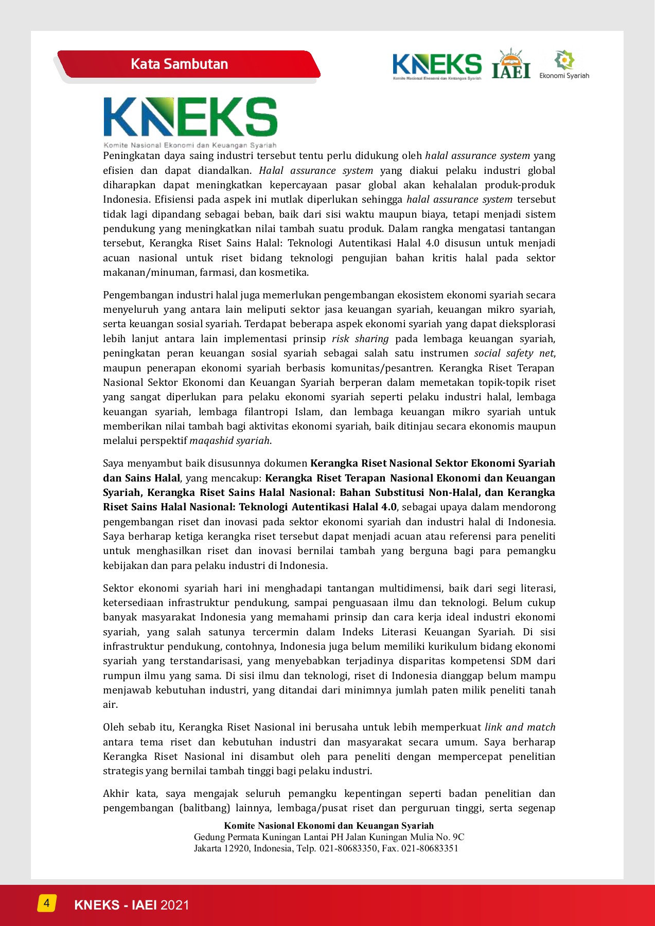 Kerangka Riset Sains Halal Teknologi Autentikasi_KNEKS_2021 ...