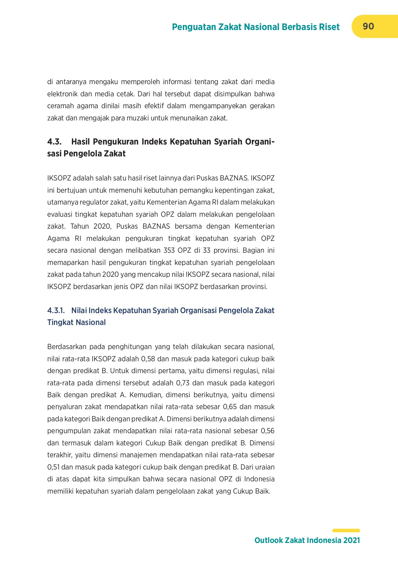 Outlook Zakat Indonesia 2021 - JAHARUDDIN - Page 103 | Flip PDF Online ...