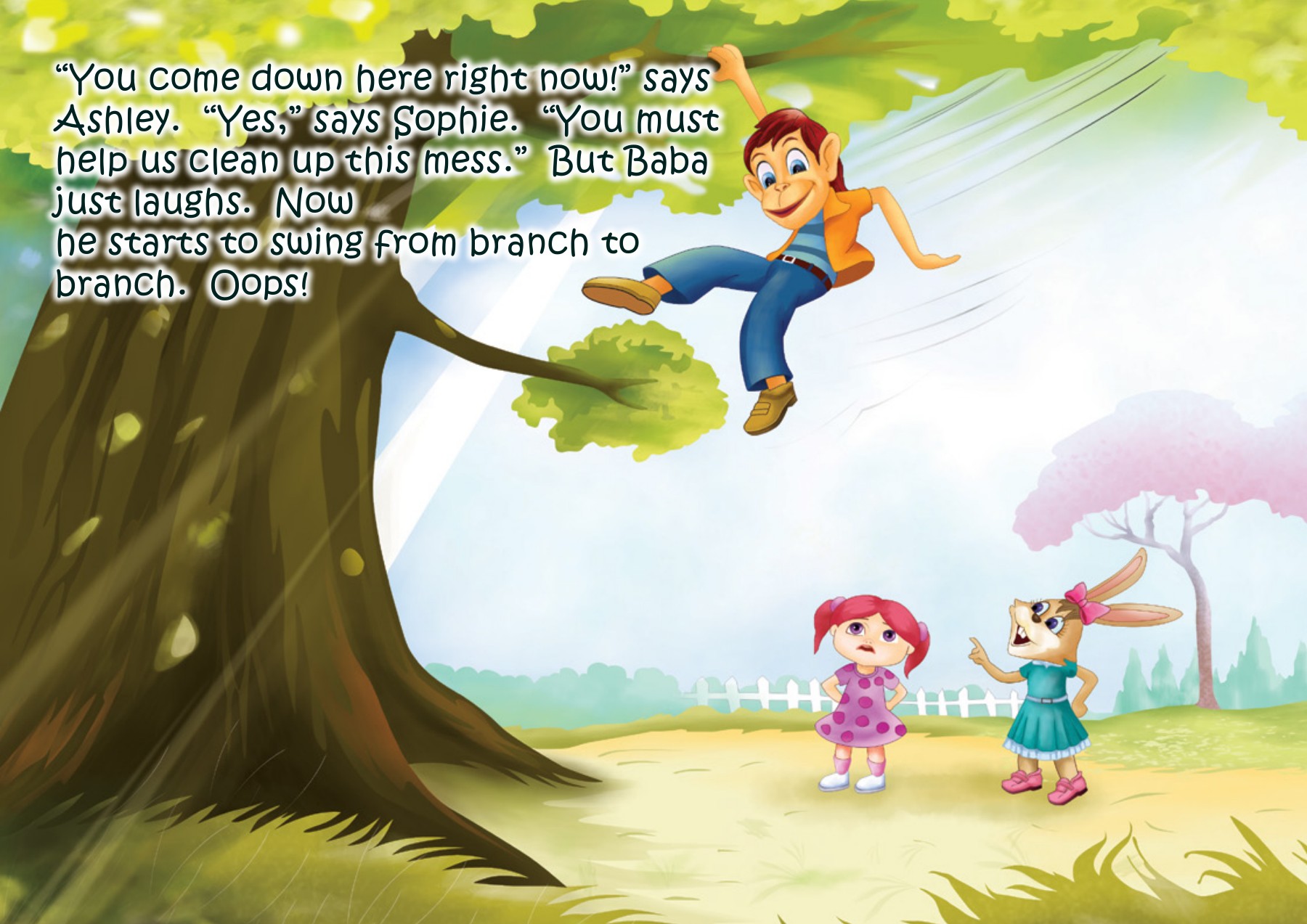 037-THE-NAUGHTY-MONKEY-Free-Childrens-Book-By-Monkey-Pen - Adbul Suad ...