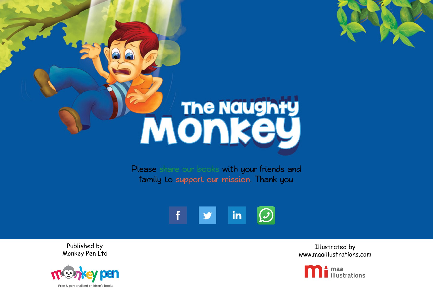037-THE-NAUGHTY-MONKEY-Free-Childrens-Book-By-Monkey-Pen - Adbul Suad - Page 24 | Flip PDF ...