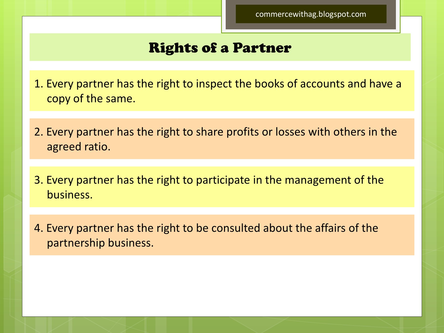 2 PPT Fundamentals of Partnership - ajaygarg.tihs - Page 11 | Flip PDF ...