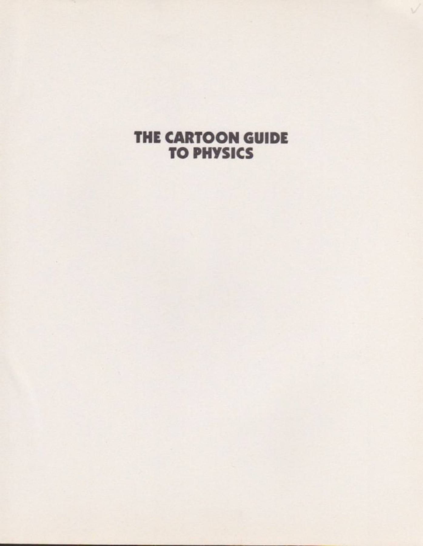 The Cartoon Guide to Physics - Knowledge Hub MESKK - Page 2 | Flip PDF ...