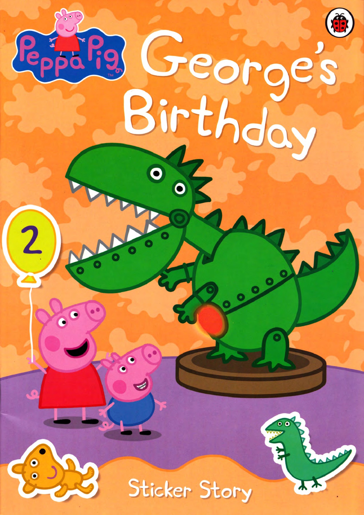 Peppa Pig - Georges Birthday - Sticker Story - Knowledge Hub MESKK ...