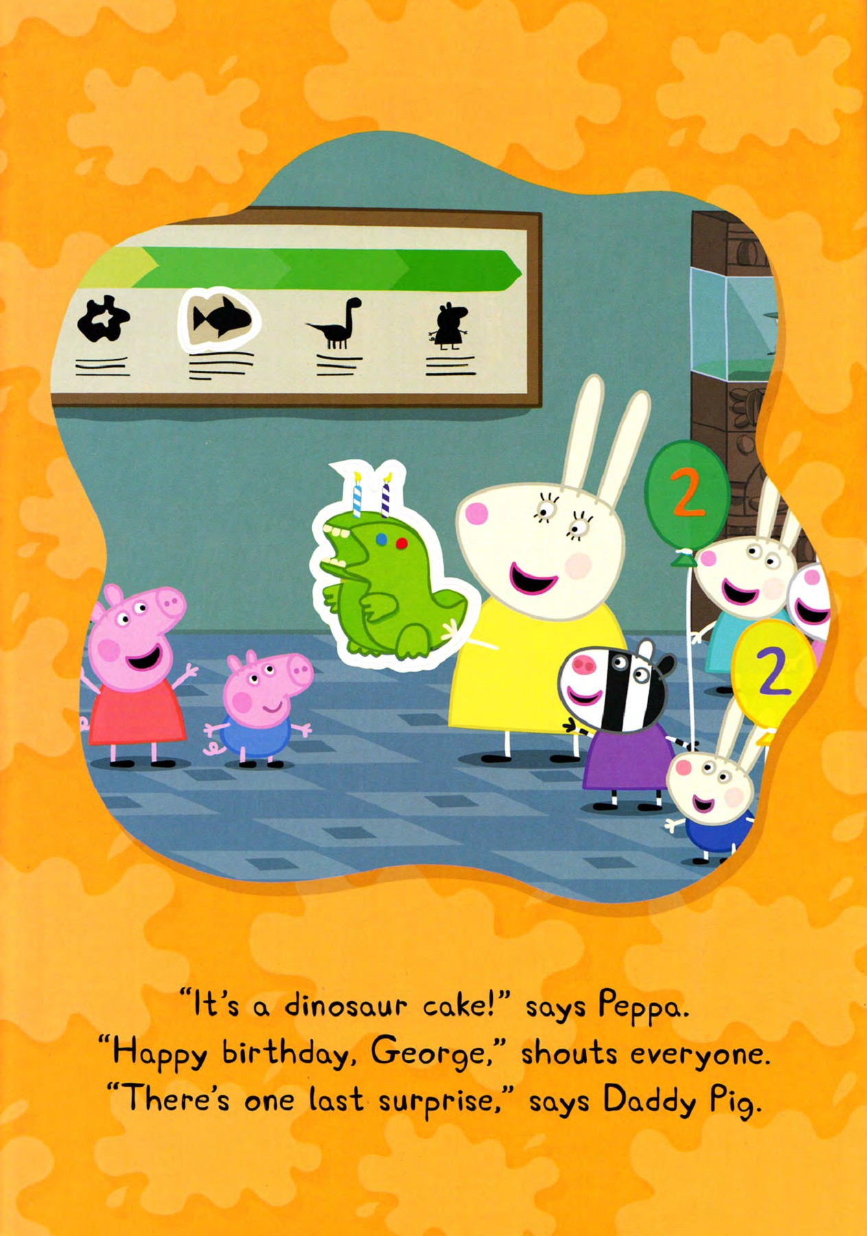 Peppa Pig - Georges Birthday - Sticker Story - Knowledge Hub MESKK ...