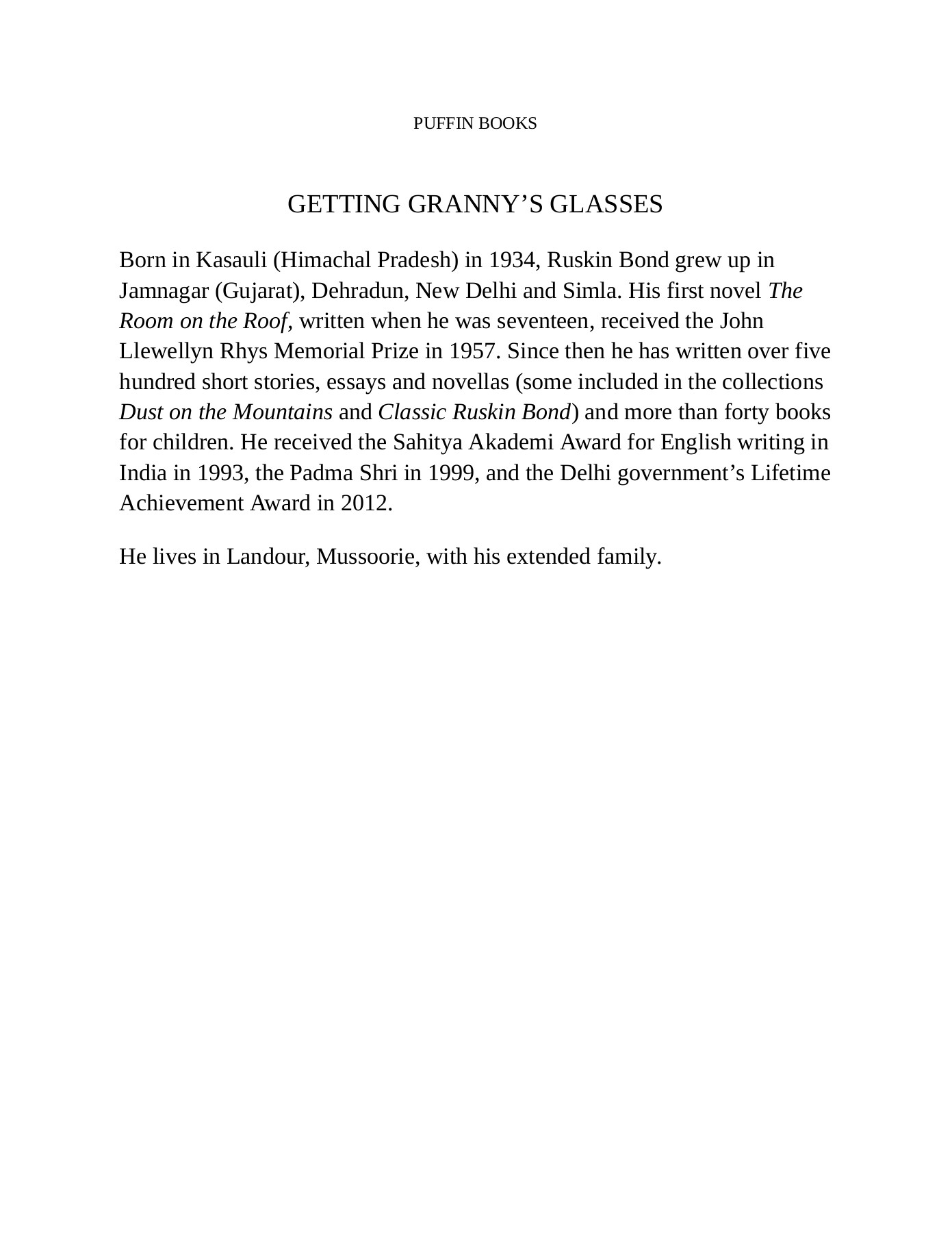 Getting Grannys Glasses (Bond, Ruskin) - Knowledge Hub MESKK - Page 5 | Flip PDF Online | PubHTML5