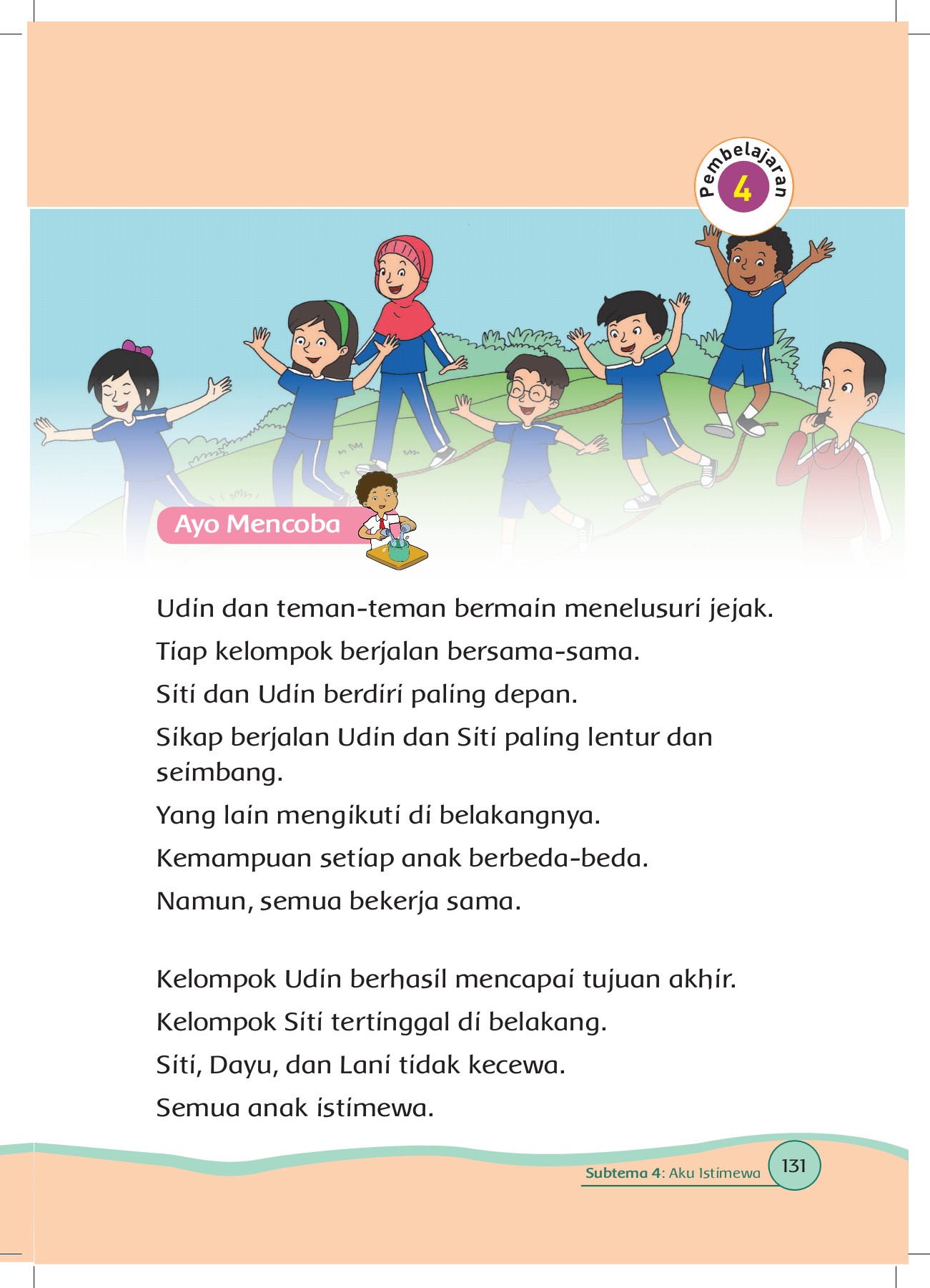 Buku Tema 1 BS Kelas 1 - Iik Ikromatul - Muka Surat 137 | Membalik PDF Dalam talian | PubHTML5