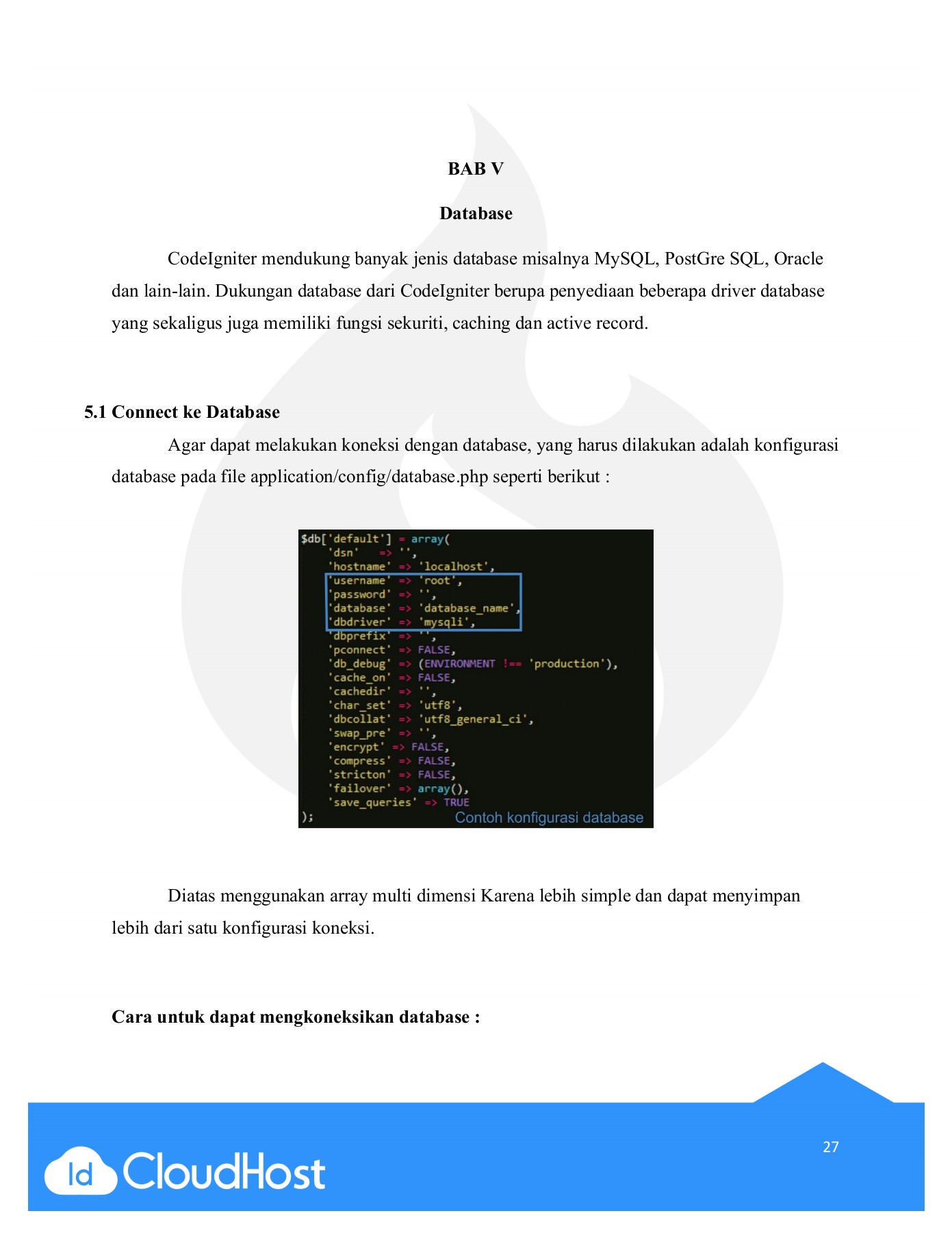 Panduan Codeigniter - Rudi santoso - Halaman 27 | PDF Online | PubHTML5