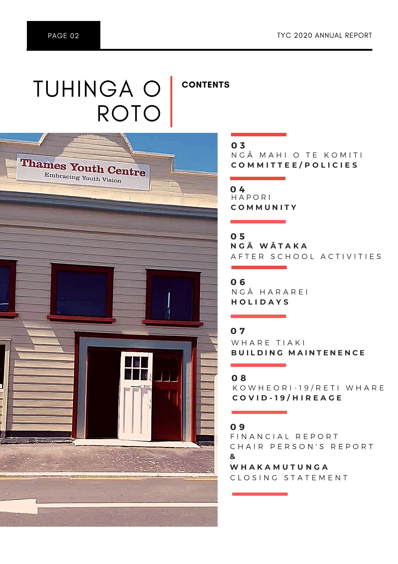 2020 AGM BOOK DRAFT Version 2 - Thames Youth Centre - Page 2 | Flip PDF ...