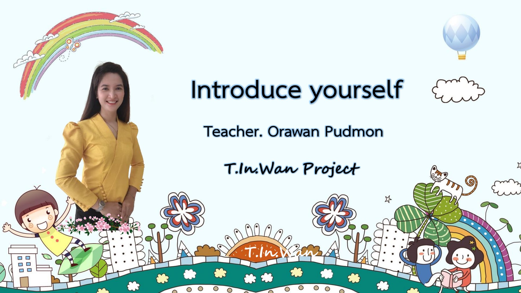 Introduce yourself - Teacher.Orawan Pudmon - Page 1 - 8 | Flip PDF ...