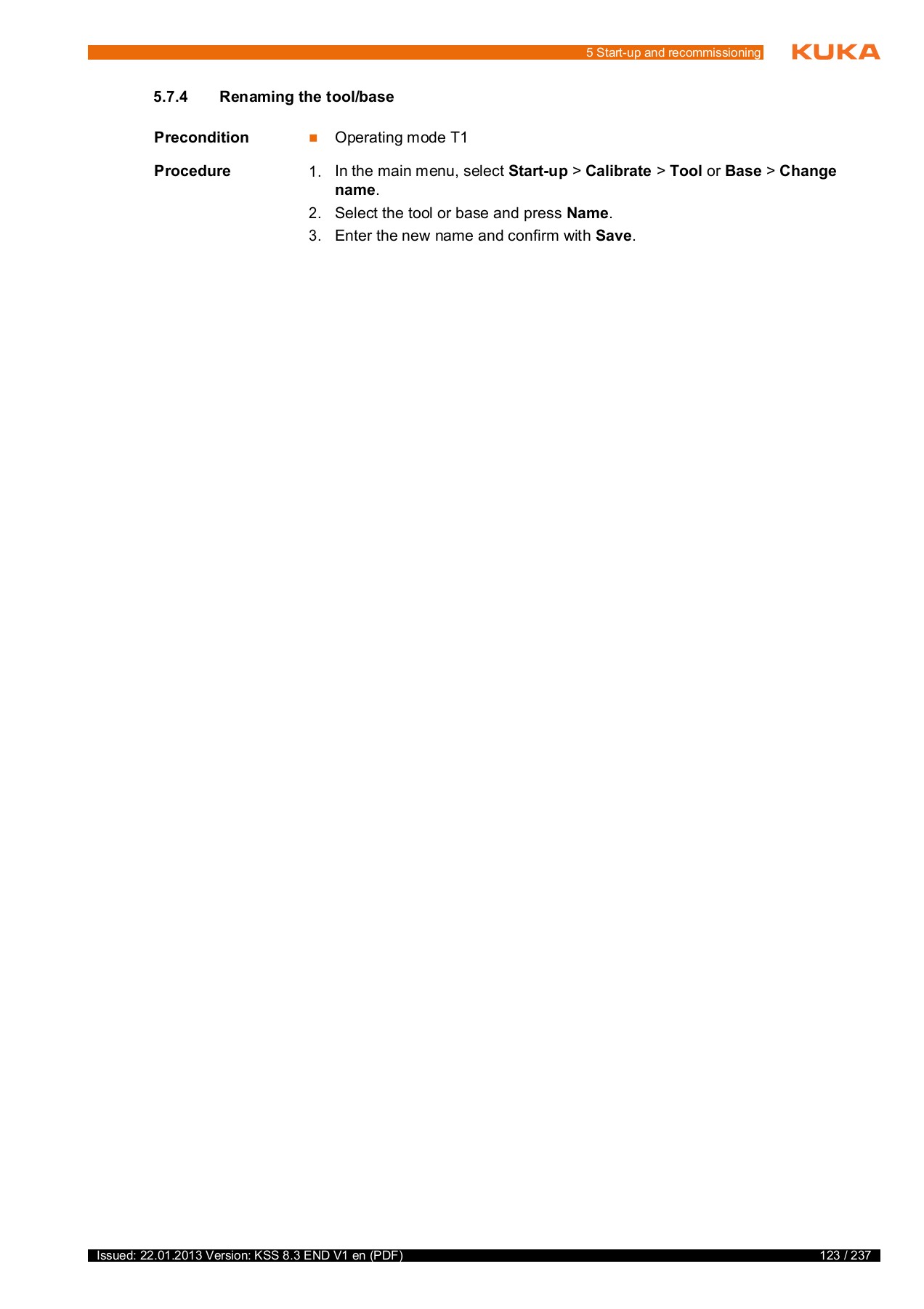 KUKA_System_Software_8.3_RMUTT - sahutsakon supunkong - Page 129 | Flip PDF Online | PubHTML5