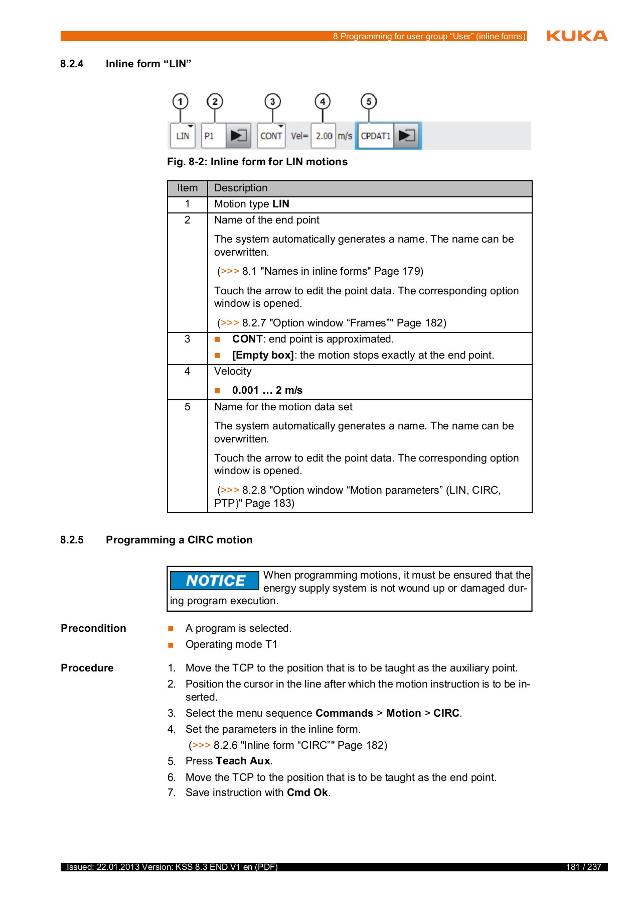 KUKA_System_Software_8.3_RMUTT - sahutsakon supunkong - Page 191 | Flip PDF Online | PubHTML5