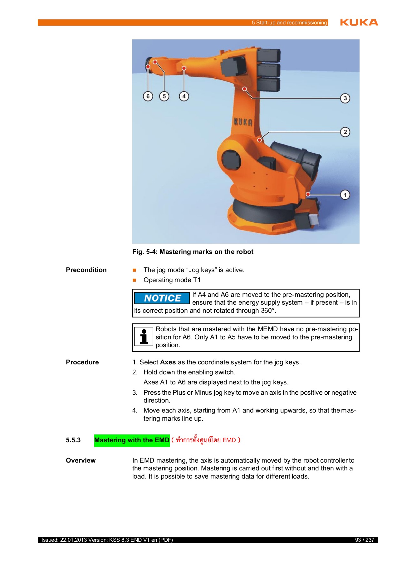 KUKA_System_Software_8.3_RMUTT - sahutsakon supunkong - Page 93 | Flip ...