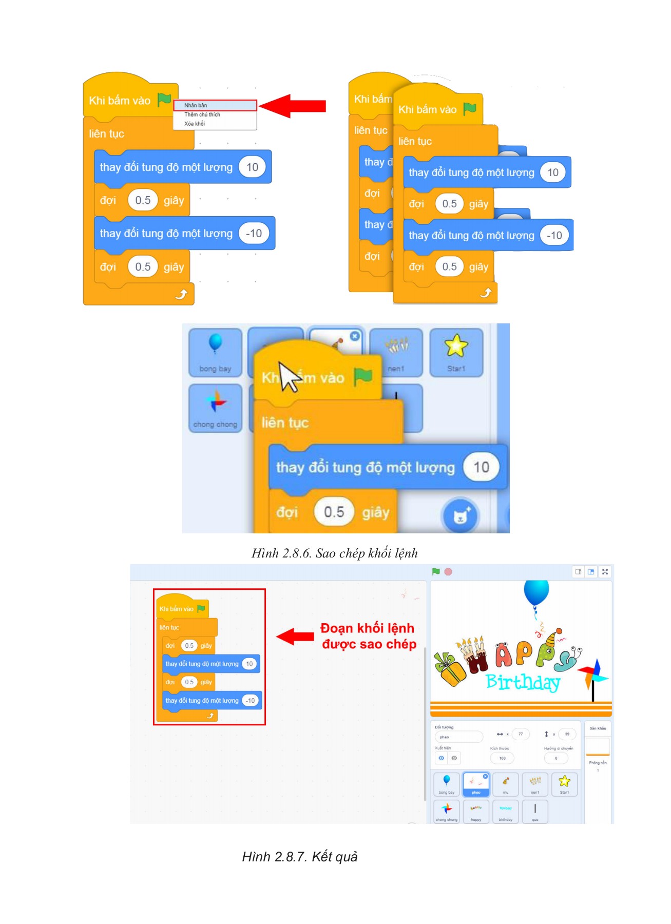 Tự học Lập trình với Scratch 3.0 - hc_trung - Trang 69 | PDF lật trang ...