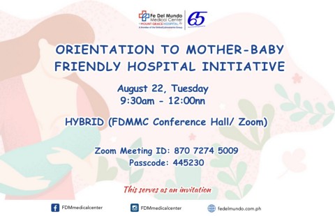 LACTATION MANAGEMENT TRAINING WORKSHOP - FDMMC Department of Pediatrics ...