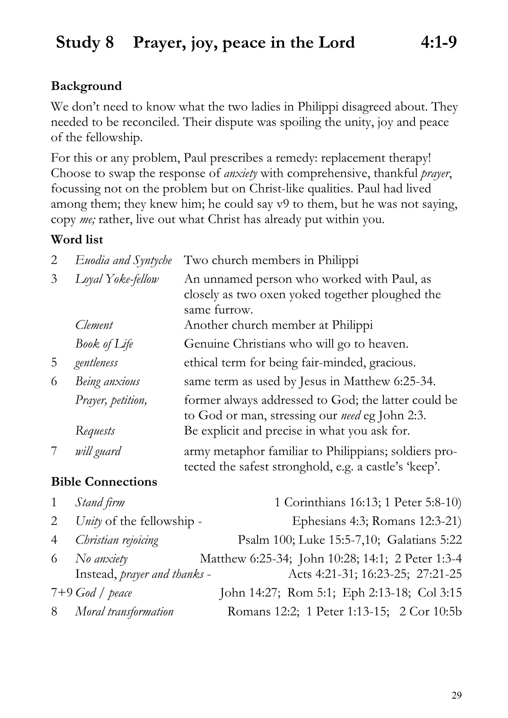Philippians Leaders Guide - TPC - Page 35 | Flip PDF Online | PubHTML5