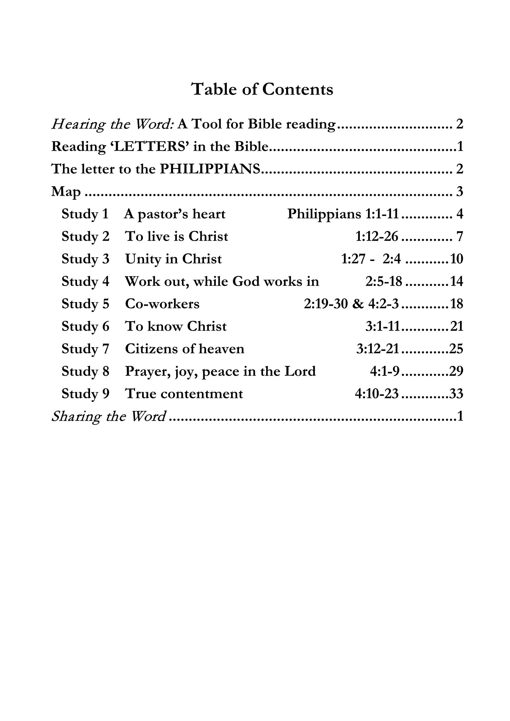 Philippians Leaders Guide - TPC - Page 5 | Flip PDF Online | PubHTML5