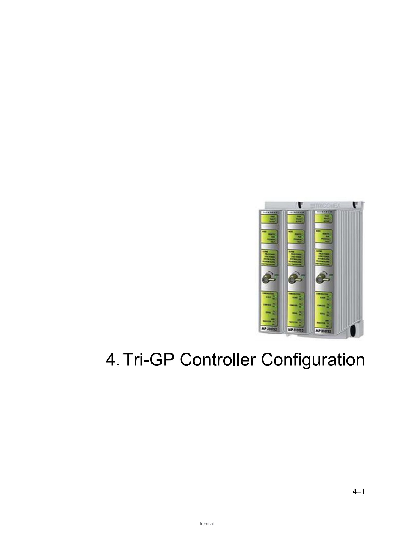 04.Tri-GP Controller Configuration - OCS - Pagina 1 - 54 | PDF in linea ...