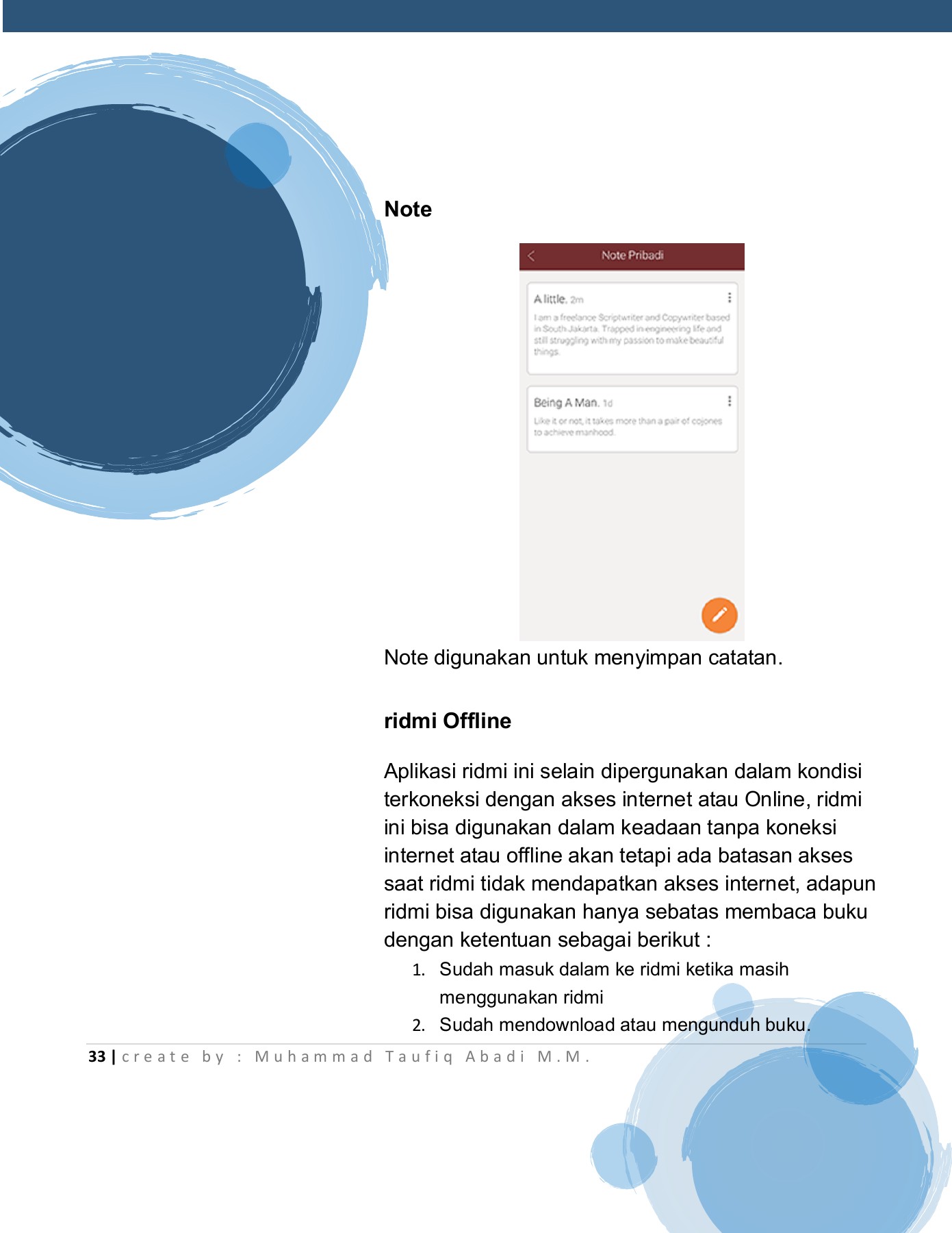 PANDUAN APLIKASI RIDMI - m.taufiqabadi - Halaman 33 | PDF Online | PubHTML5