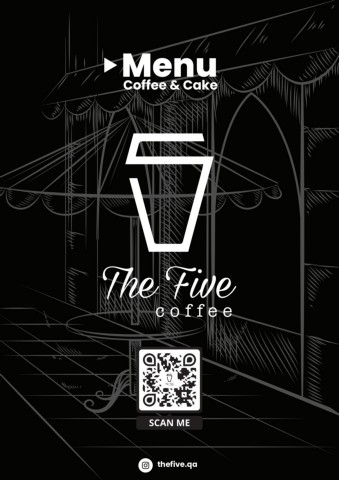 the five menu for print