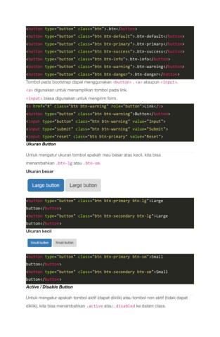 Belajar Menggunakan Bootstrap Framework .docx - Mukhammad Ato'illah putra - Halaman 25 | PDF ...