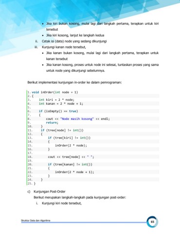 Modul Praktikum Struktur Data dan Algoritma 3.0 - Hendriyana - Page 70 ...