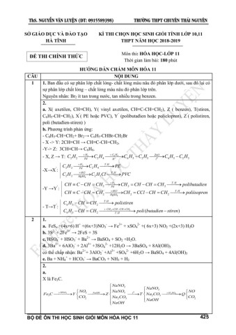 ĐÁP ÁN HÓA THPT-K33CTN - LUYỆN NGUYỄN - Trang 441 | PDF lật trang trực tuyến | PubHTML5