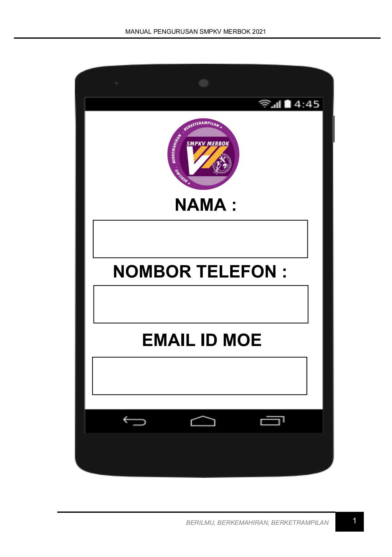 MANUAL PENGURUSAN SMPKVM 2021 - Nur Rawaidah - Muka Surat 2 | Membalik PDF Dalam talian | PubHTML5