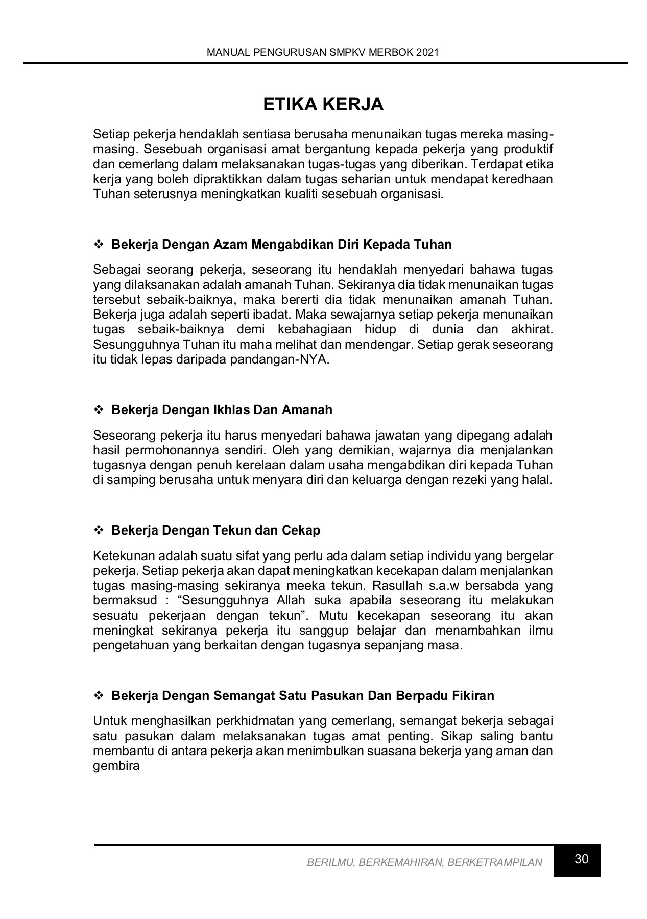 MANUAL PENGURUSAN SMPKVM 2021 - Nur Rawaidah - Muka Surat 35 | Membalik PDF Dalam talian | PubHTML5