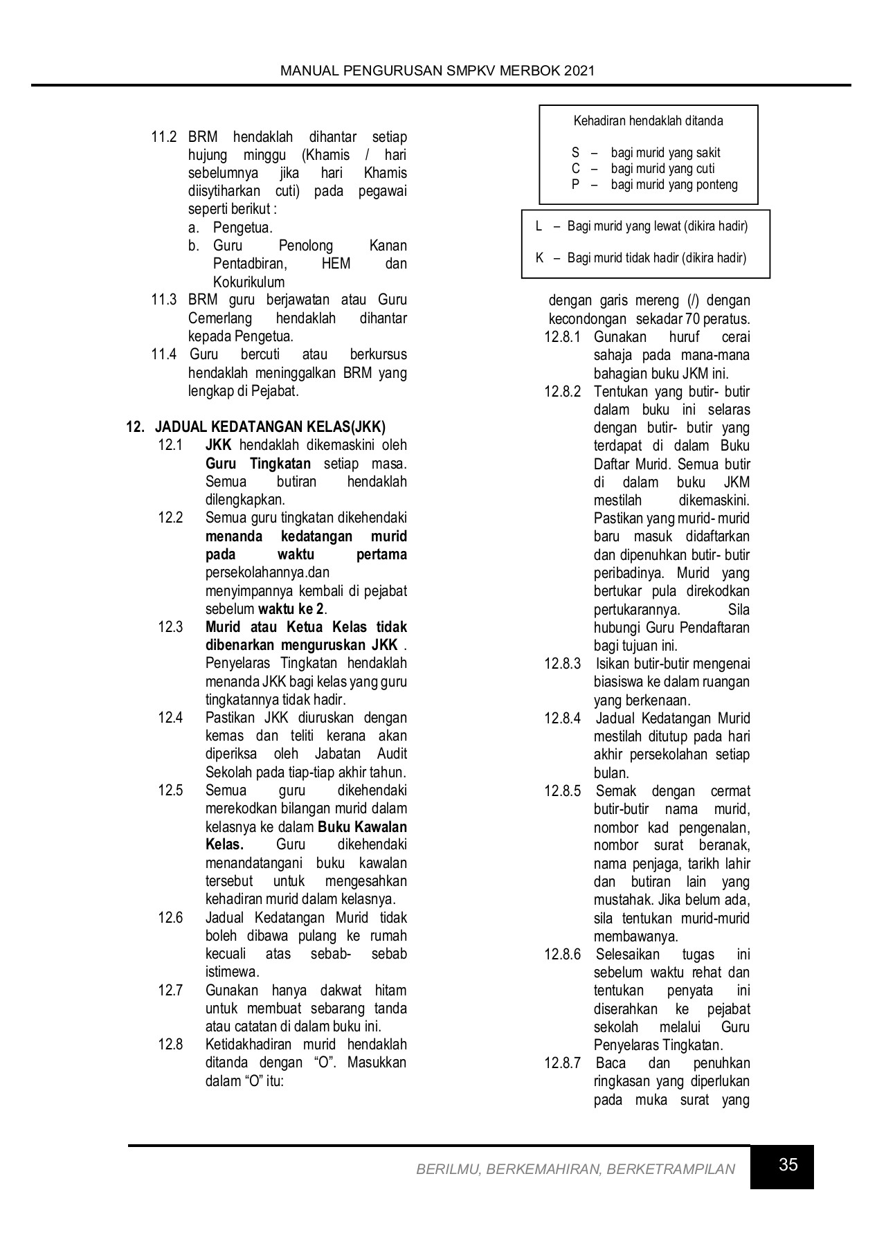 MANUAL PENGURUSAN SMPKVM 2021 - Nur Rawaidah - Muka Surat 40 | Membalik PDF Dalam talian | PubHTML5