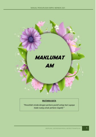 MANUAL PENGURUSAN SMPKVM 2021 - Nur Rawaidah - Muka Surat 6 | Membalik PDF Dalam talian | PubHTML5