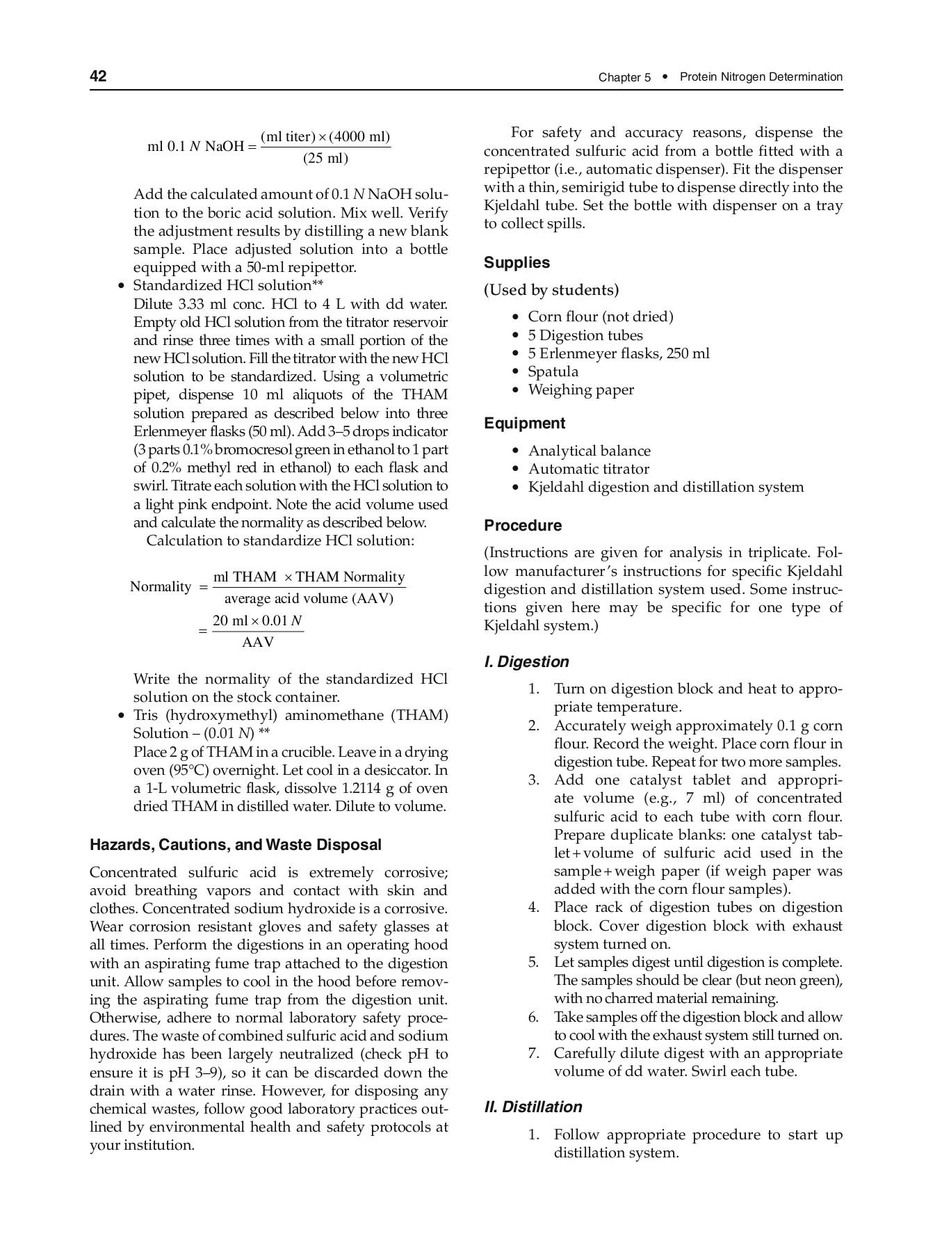 Food Analysis2010 Lab Manual - BiotAU website - Page 41 | Flip PDF ...