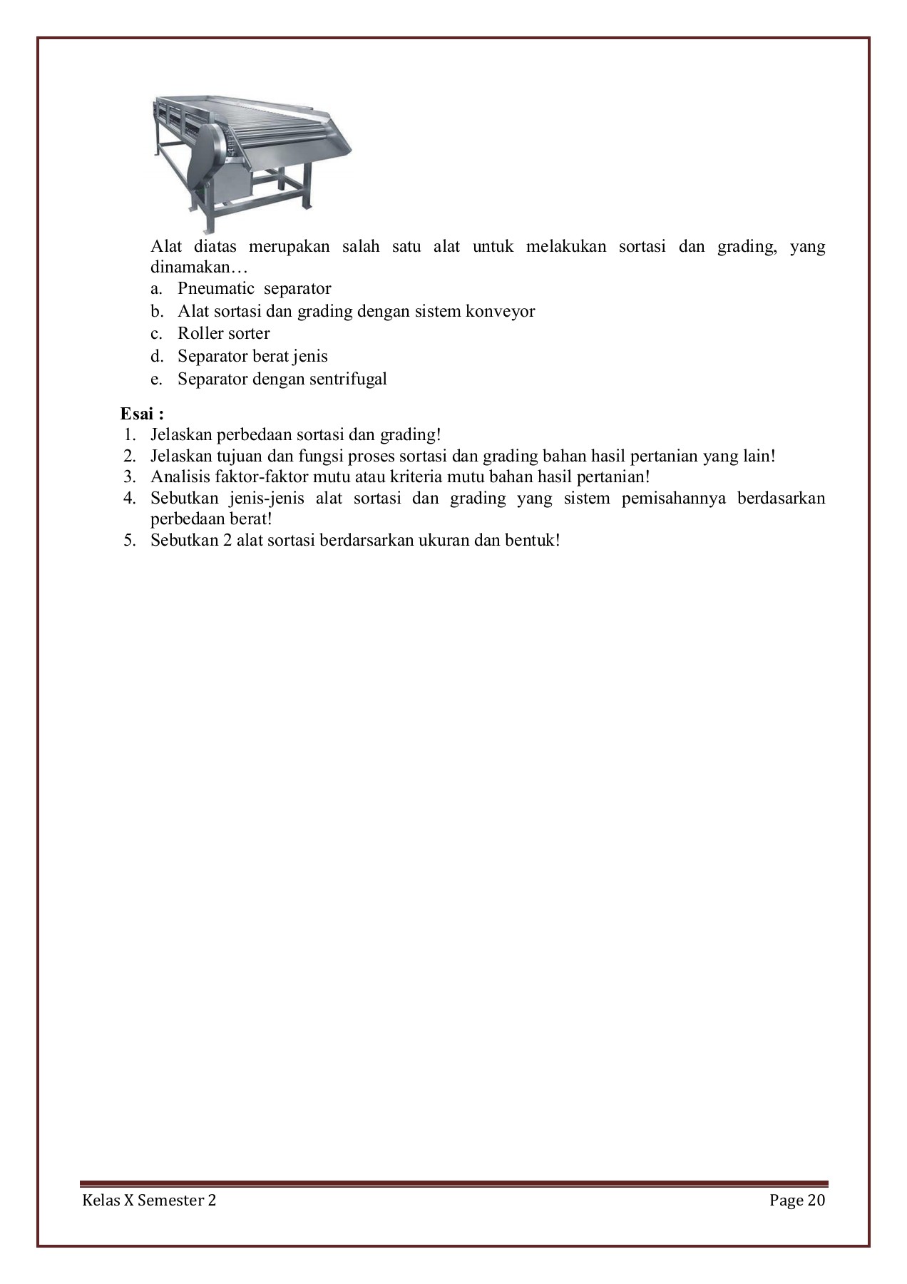 E-Modul_Sortasi dan Grading Hasil Pertanian - winawinarsih116 - Halaman ...
