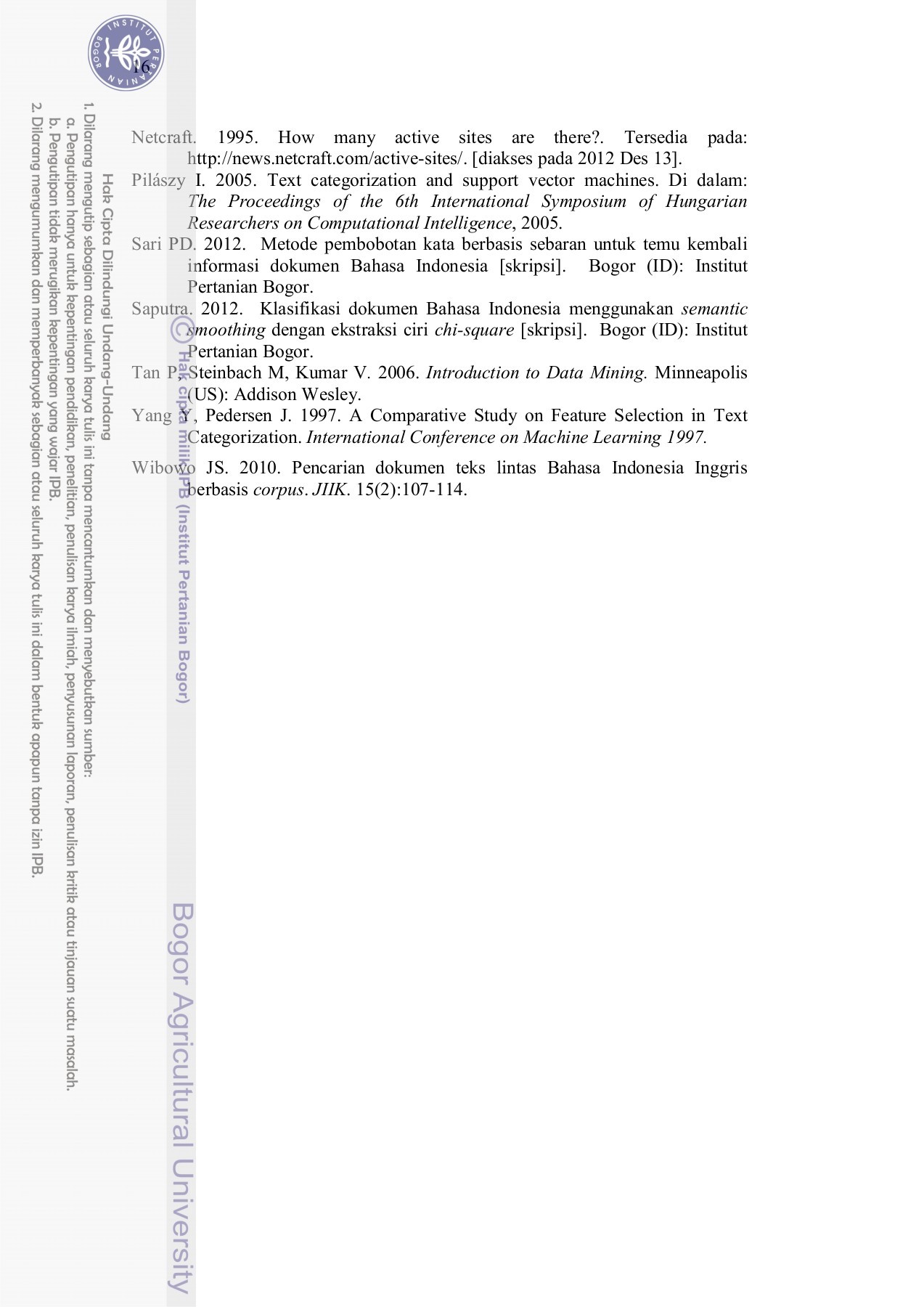 paper IPB klasifikasi pakai SVM otw - derta.isyajora - Halaman 26 | PDF ...