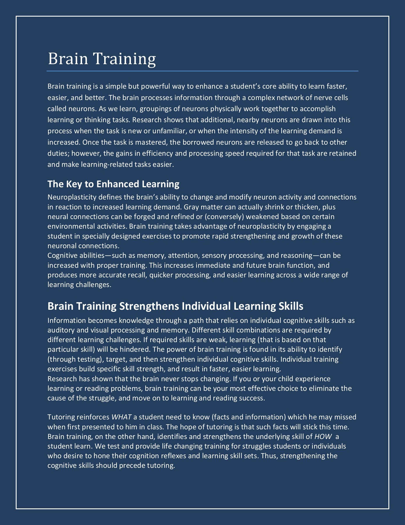 Brain Training - brainneurorx8580 - Page 1 - 2 | Flip PDF Online | PubHTML5