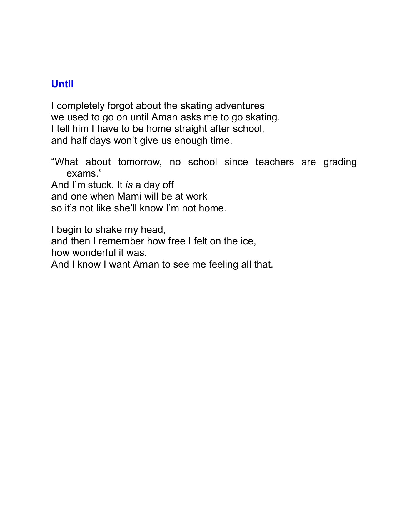 The Poet X - Vector's Podcast - Page 157 | Flip PDF Online | PubHTML5