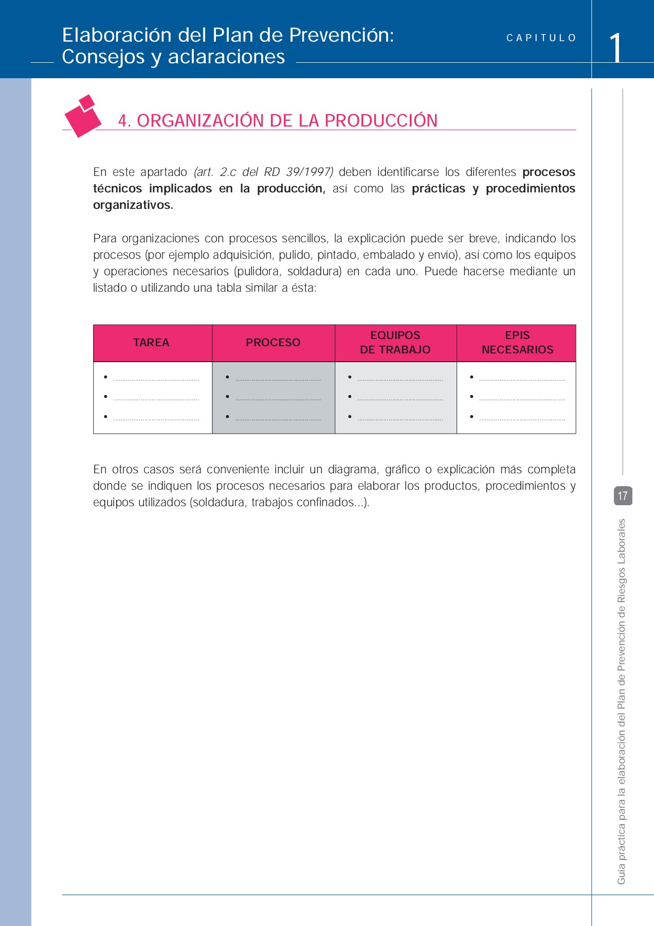 Guia_practica_elaboracion_Plan_ PRL - Omar Abad - Página 19 | Flip PDF en línea | PubHTML5