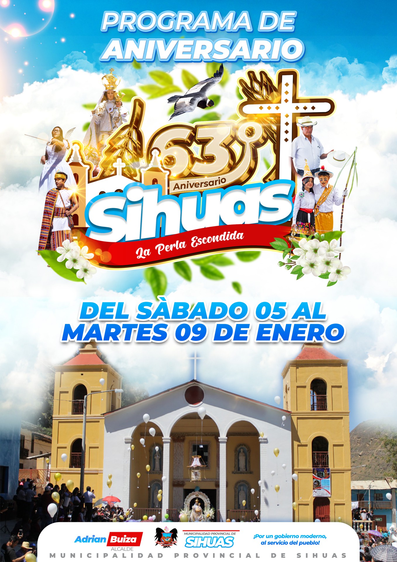 PROGRAMA DE 63 ANIVERSARIO DE LA PROVINCIA DE SIHUAS - munisihuas32 - Página 1 - 4 | Flip PDF en ...