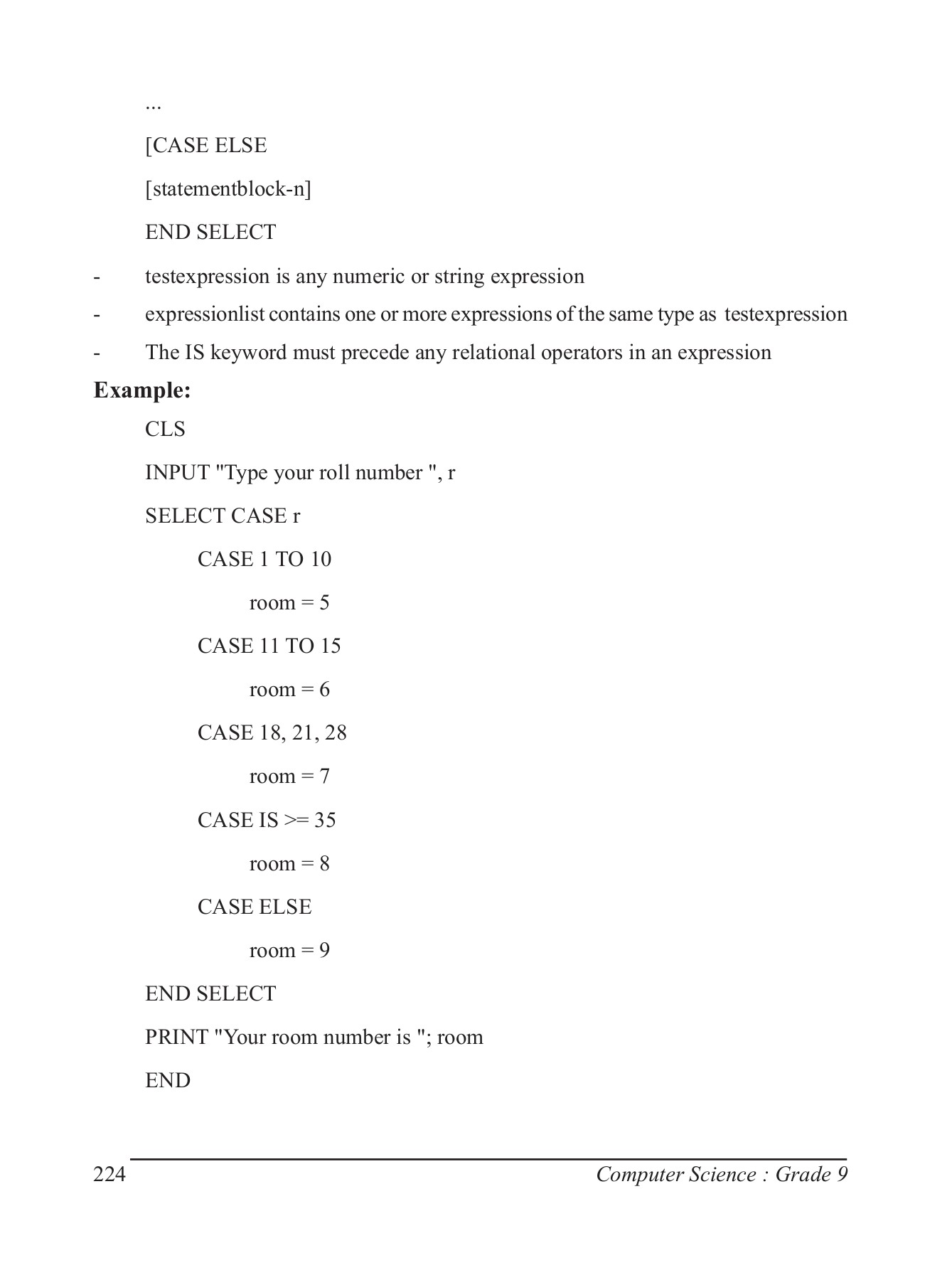 Computer Science Grade 9 - Suraj Shah Lahera - Page 231 | Flip PDF ...