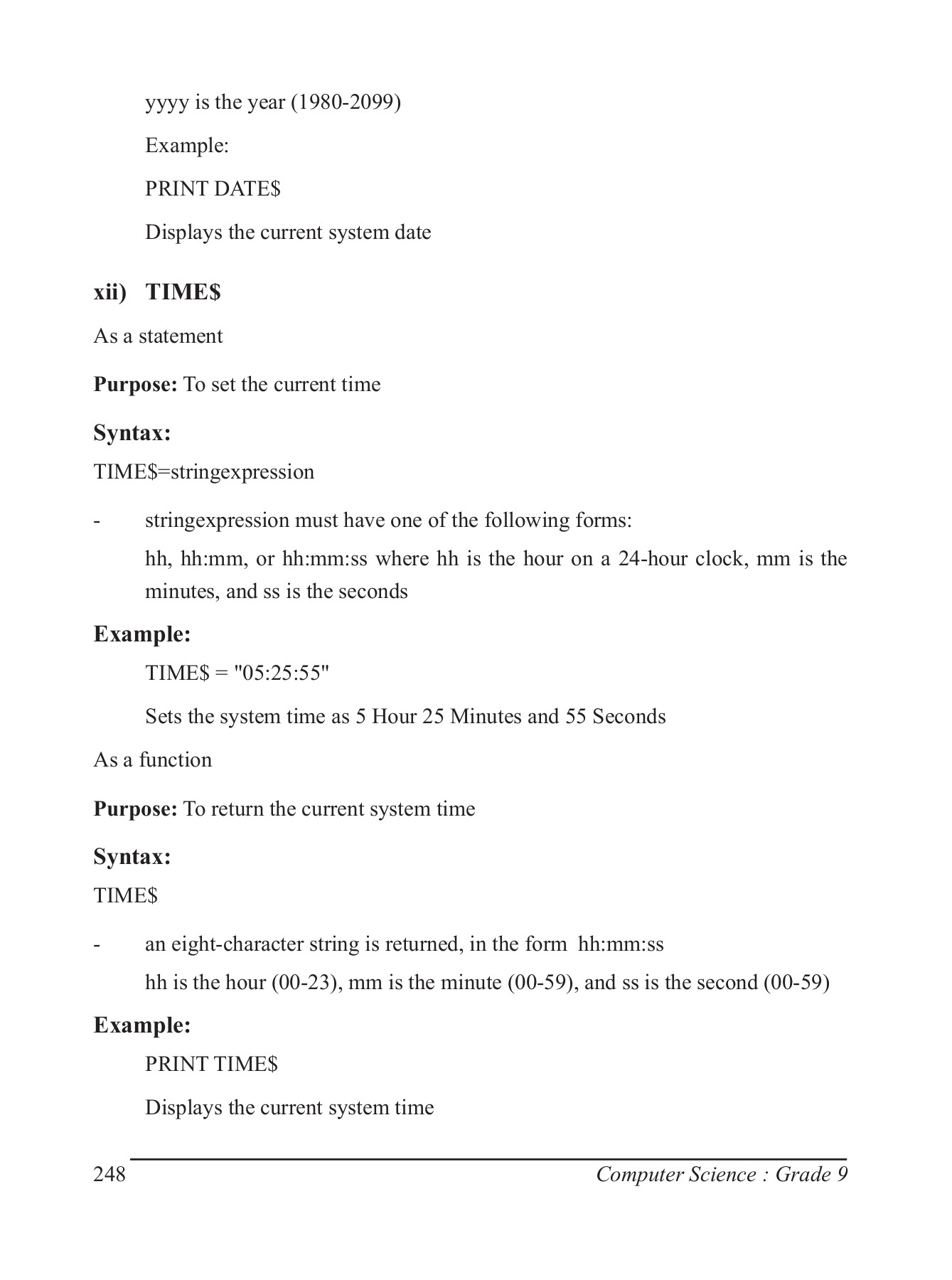 Computer Science Grade 9 - Suraj Shah Lahera - Page 255 | Flip PDF ...