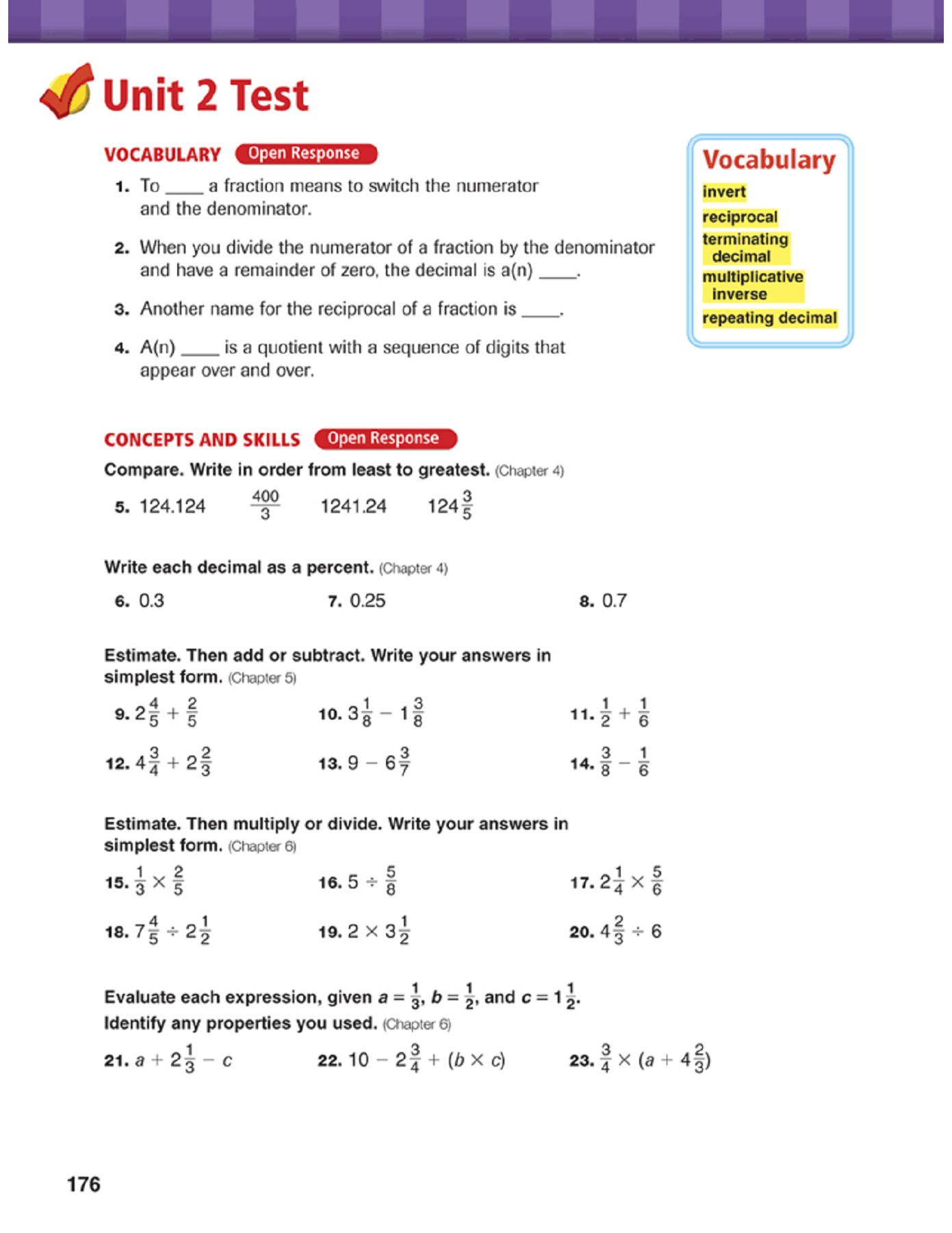 HM Math G6 - Võ Thị Sáu Trường Tiểu học - Page 191 | Flip PDF Online ...