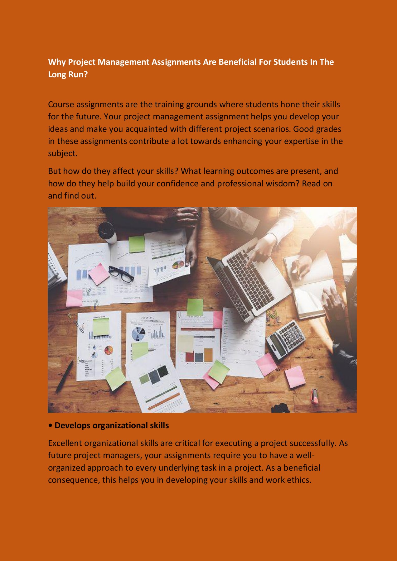 Why Project Management Assignments Are Beneficial For Students In The ...