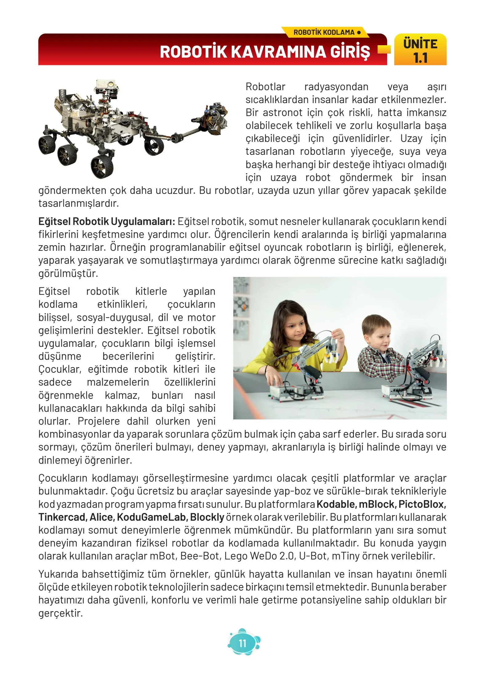 Robotik Kodlama - AHMET TARAK - Sayfa 17 | Çevrimiçi PDF | PubHTML5