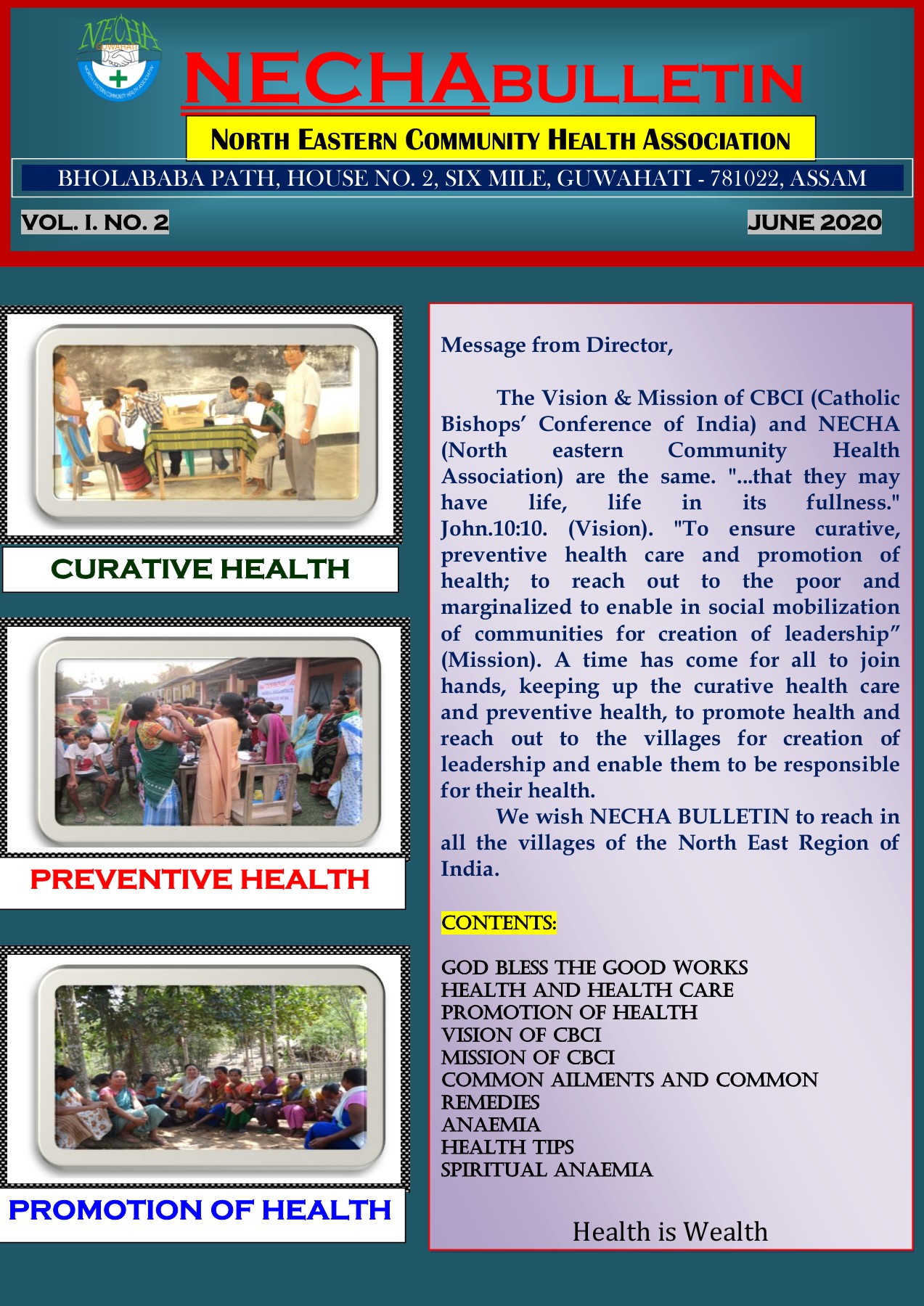 NECHA BULLETIN_JUNE 2020 - directornecha - Page 1 - 6 | Flip PDF Online ...
