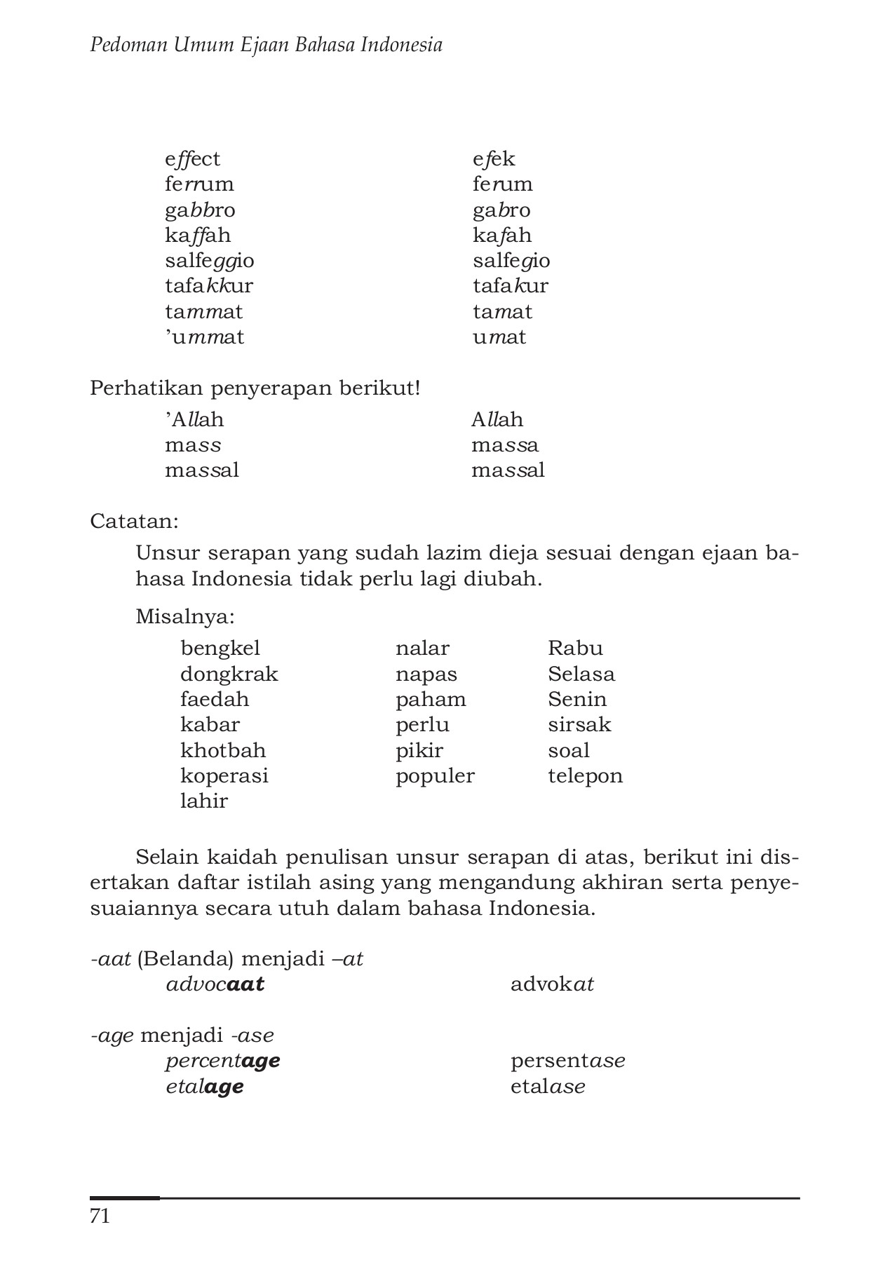 Pedoman Umum Ejaan Bahasa Indonesia (PUEBI) - BU EKA - Page 84 | Flip PDF Online | PubHTML5