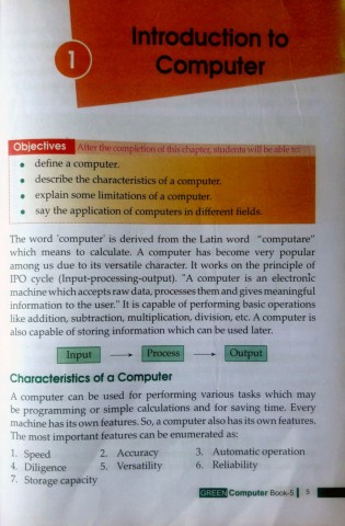Computer Book 5 Chapter 1